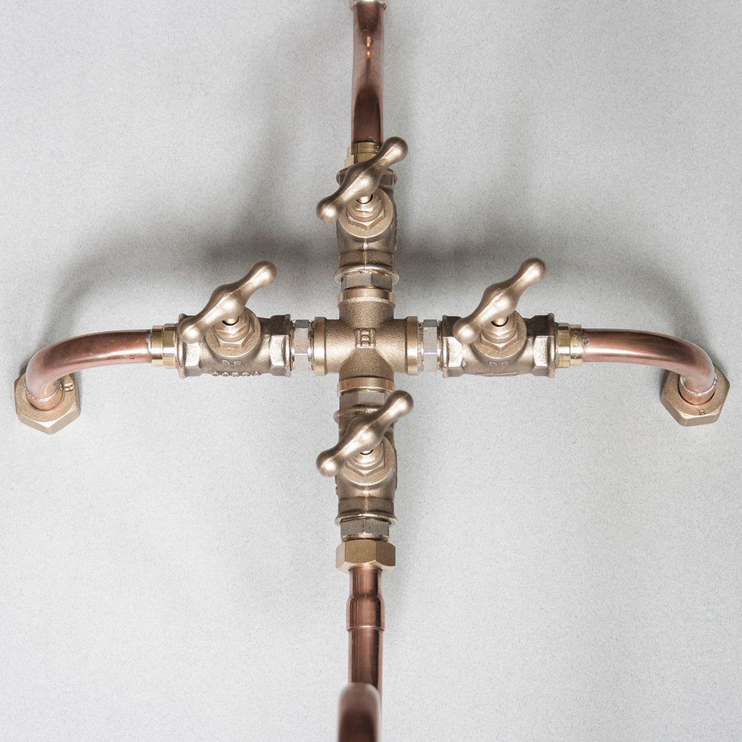 Handmade pure copper taps and showers by Switchrange – switchrange