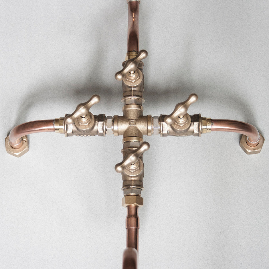Handmade pure copper taps and showers by Switchrange – switchrange